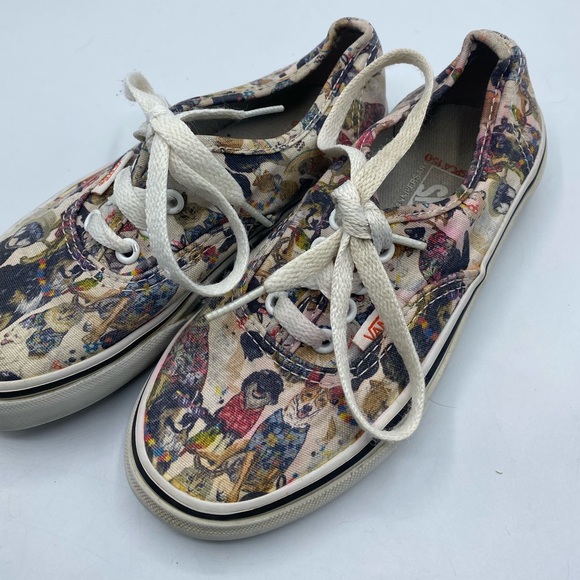 Vans | Shoes | Vans Slip On Sneakers Shoes Dogs Dog In Clothes Skate ...
